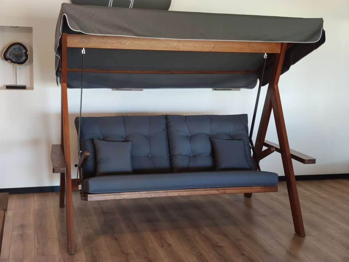 Pinienholz Hollywoodschaukel Lyon 2400 Anthrazit | TOO-Design ...